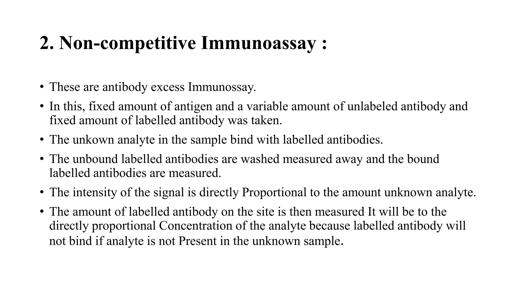 General principle of immunoassay Theoretical basis and optimization of ...