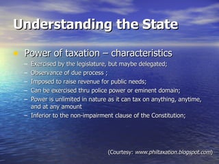General principles/Fundamentals of Taxation | PPT