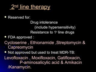 General principles in the treatment of TB BY NAHID SHERBINI | PPT