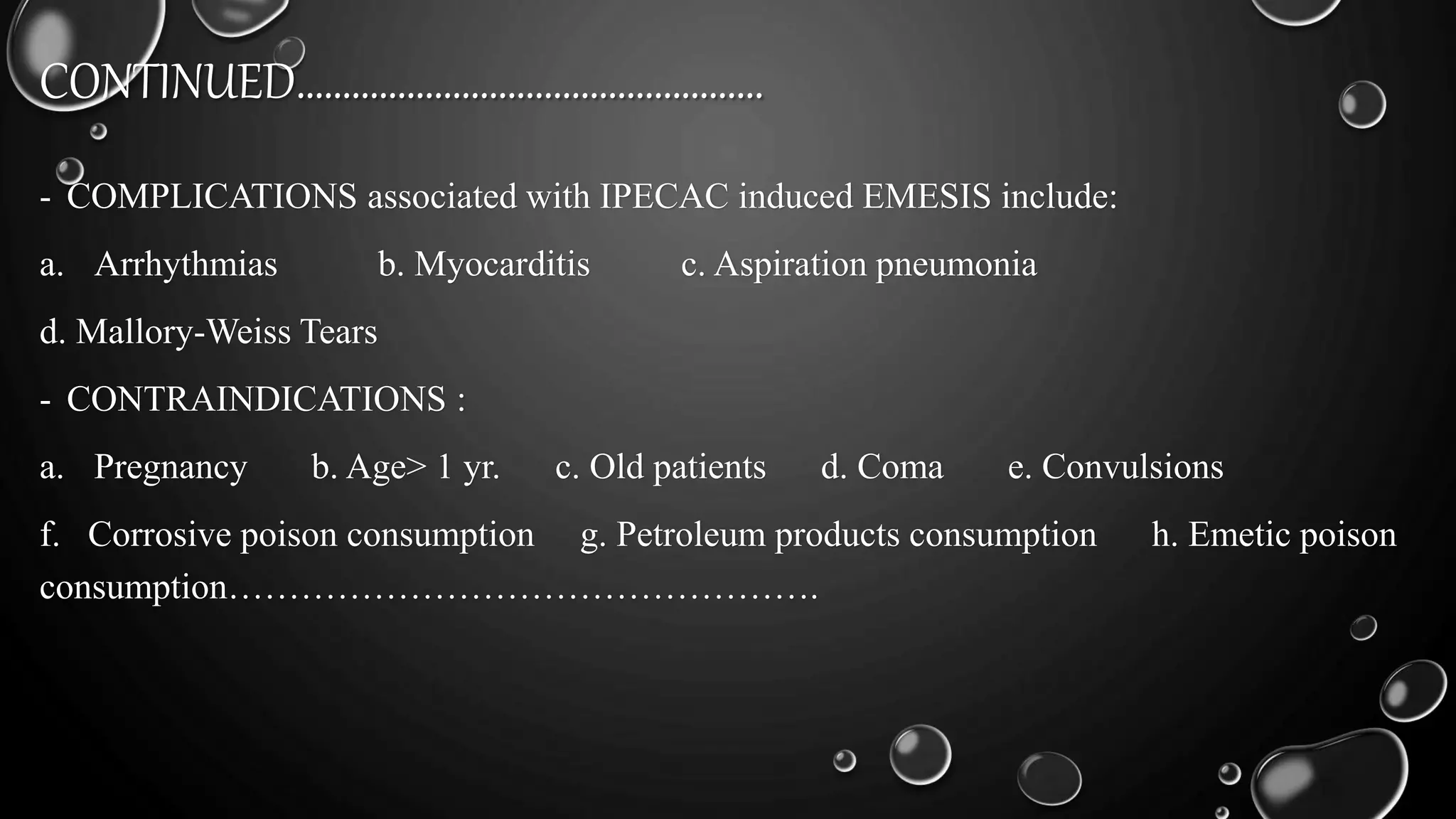 General principles involved in management of poisoning- by rxvichu!! | PPTX