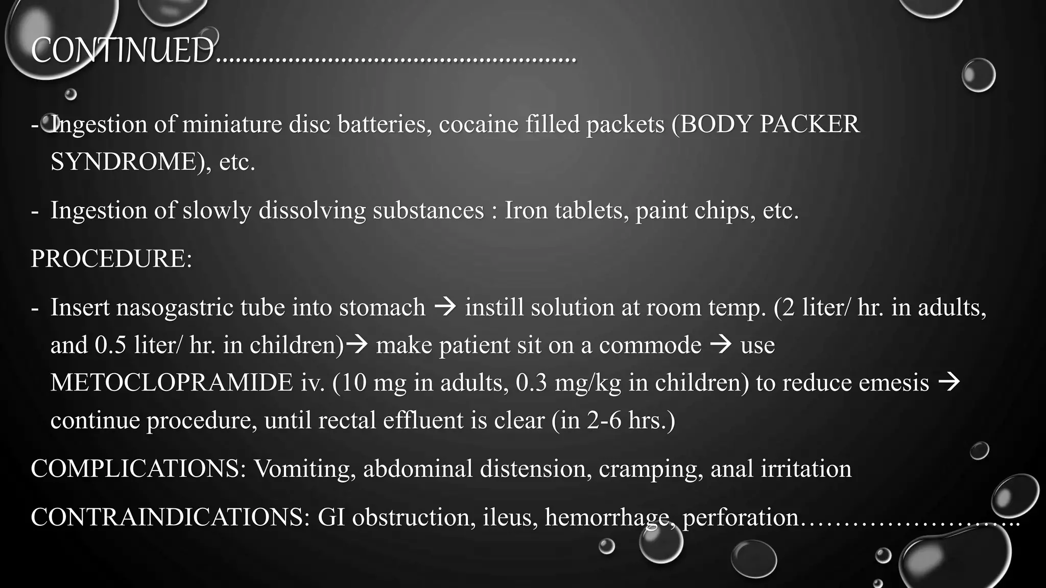 General principles involved in management of poisoning- by rxvichu!! | PPTX