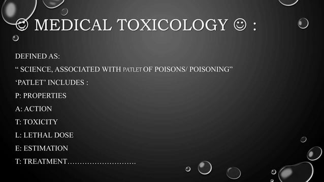General principles involved in management of poisoning- by rxvichu ...