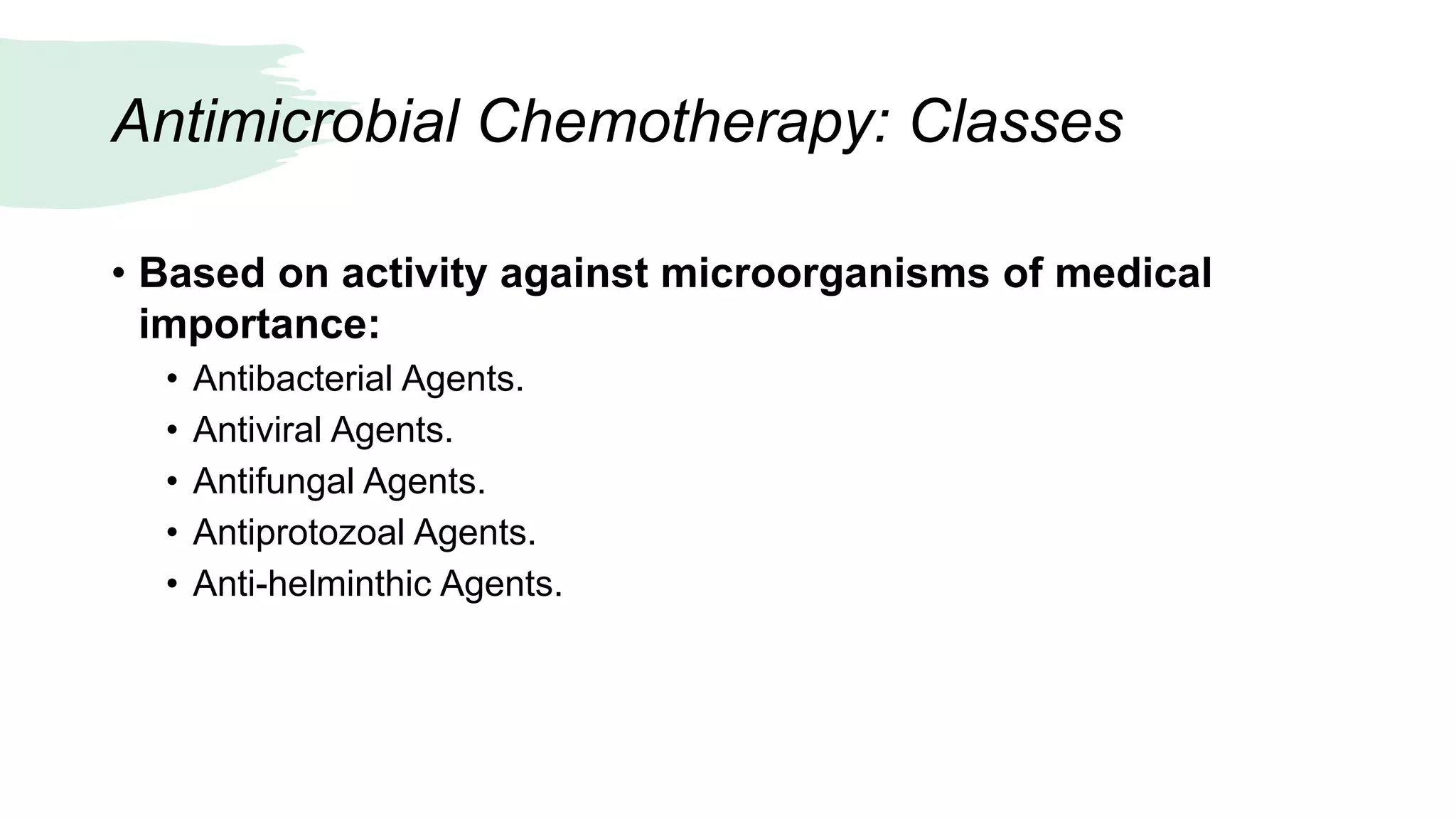 General principles of antimicrobial therapy | PPTX