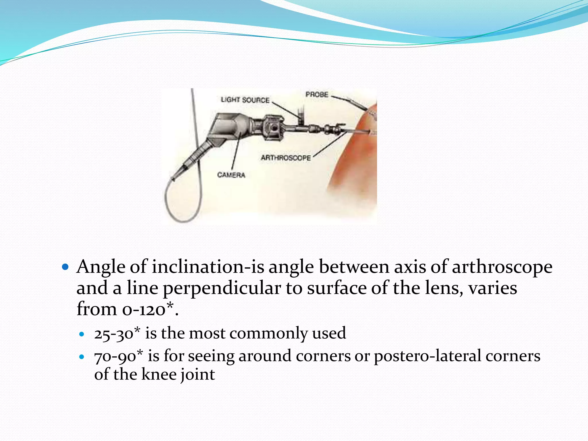 General principles of arthroscopy kle, belgaum, dr utkarsh dwivedi | PPTX