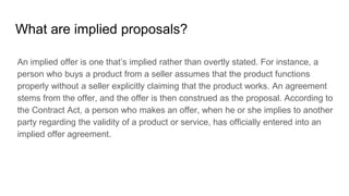 General principles of contracts (part two) | PPT