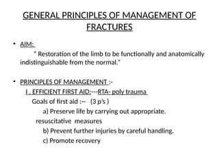 general principles of FRACTURE management.pptx