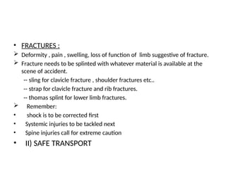 general principles of FRACTURE management.pptx