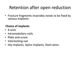 General principles of fractures | PPTX