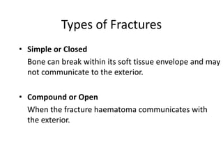 General principles of fractures | PPTX