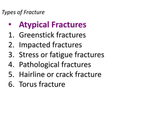 General principles of fractures | PPTX