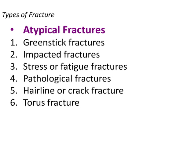 General principles of fractures | PPTX