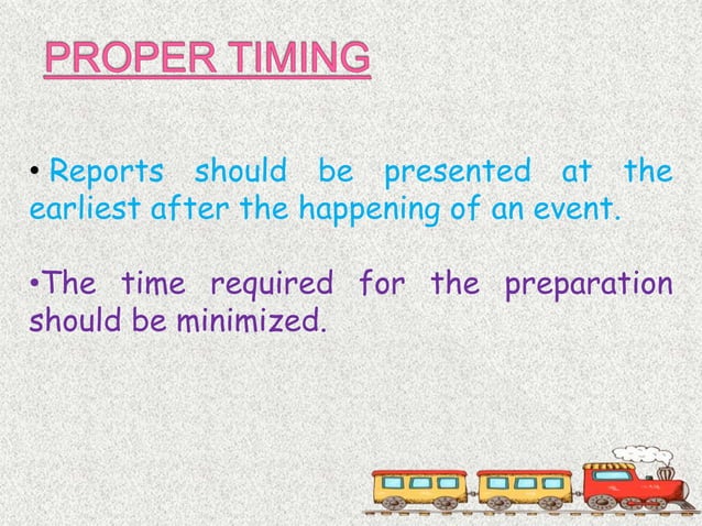 General principles of good reporting systems | PPTX