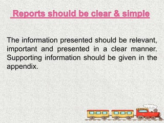 General principles of good reporting systems | PPTX