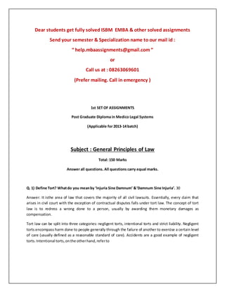 General principles of law | PDF