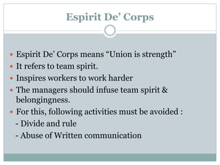 General principles of management | PPT