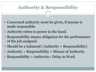 General principles of management | PPT