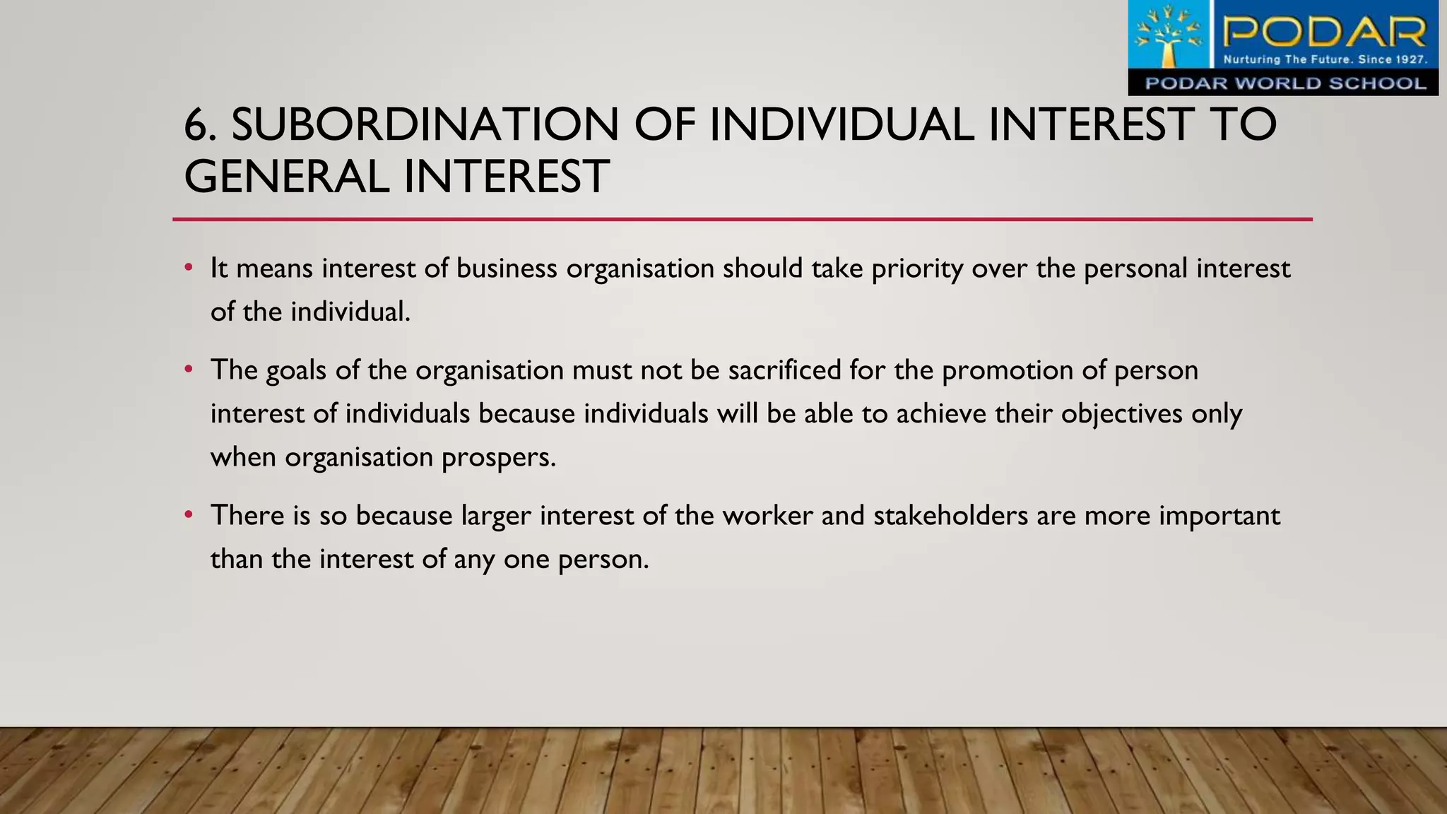 'General principles of management' .pptx