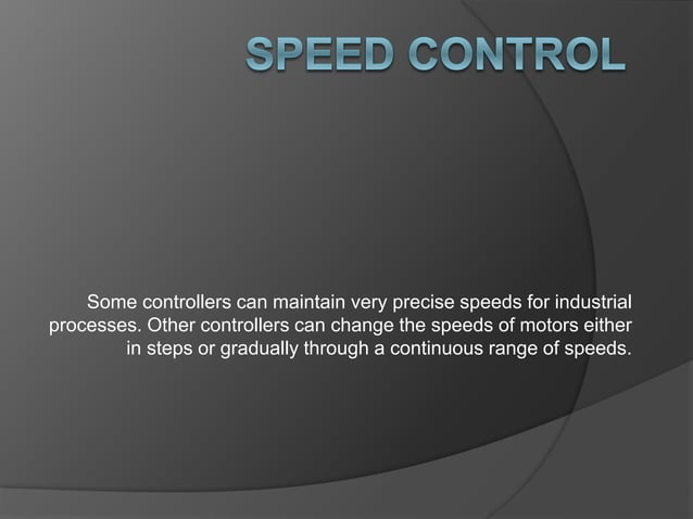 General principles of motor control | PPTX | Radio Control | Hobbies ...
