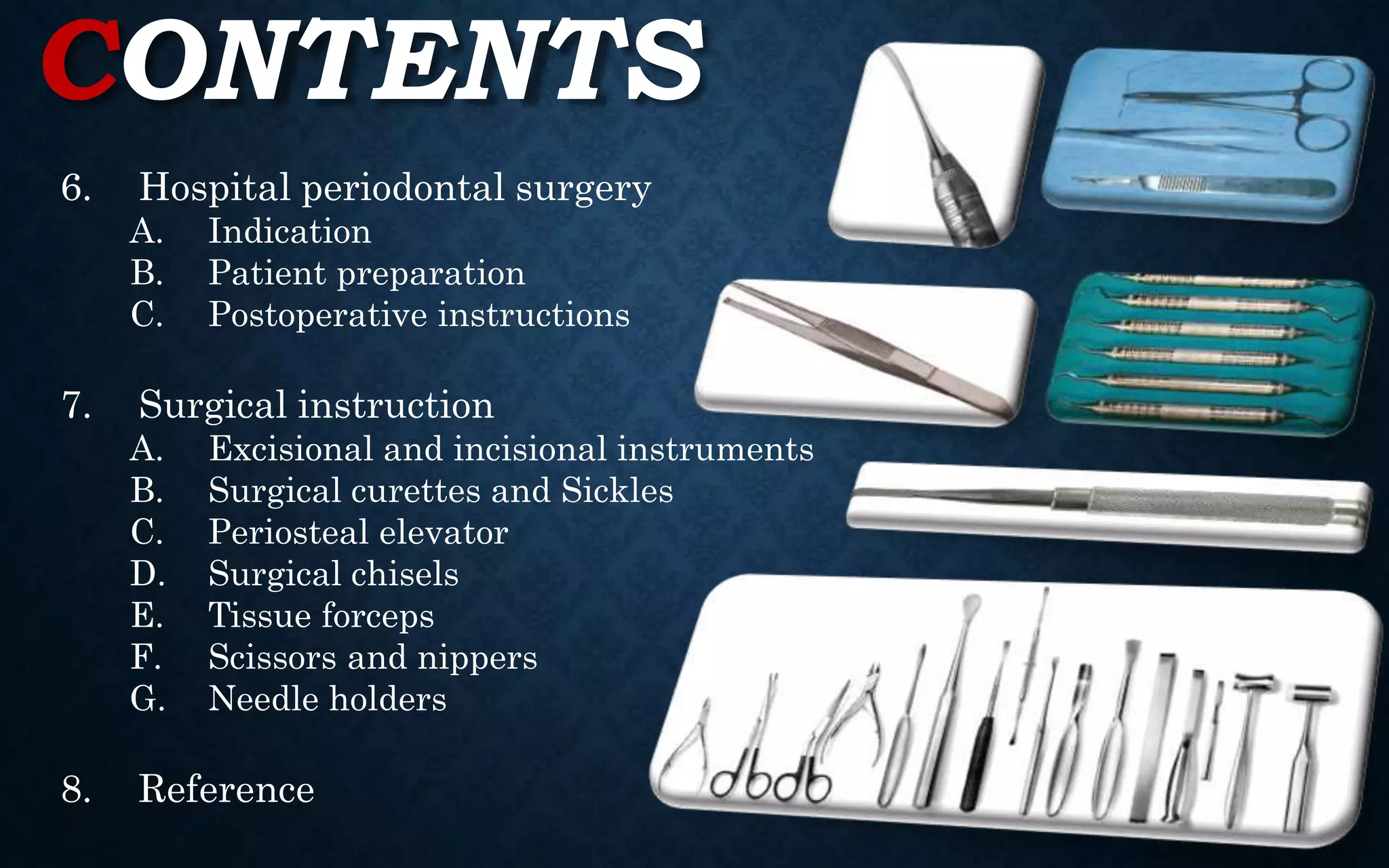 General principles of periodontal surgery | PPTX