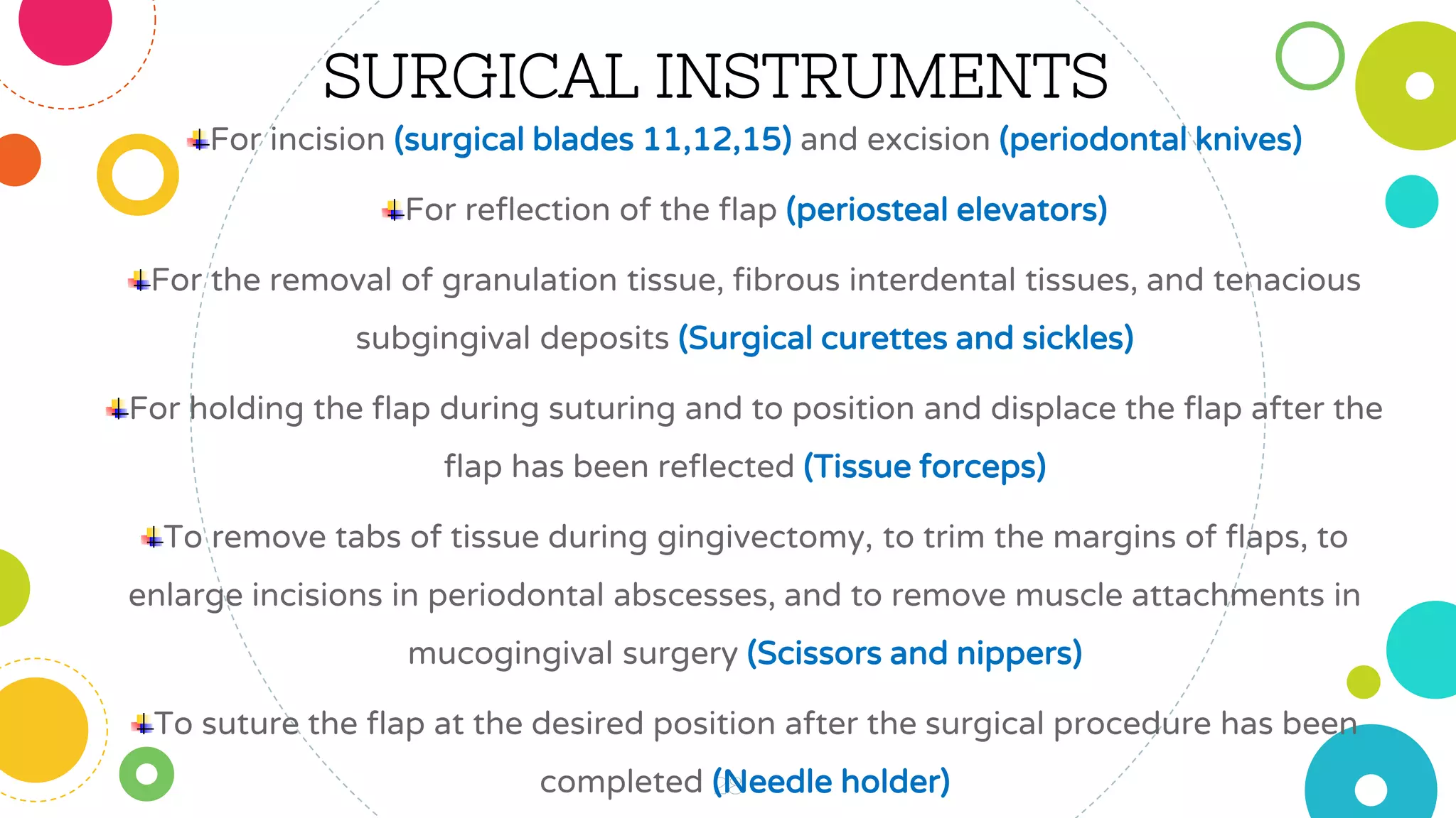 General principles of periodontal surgery | PPTX
