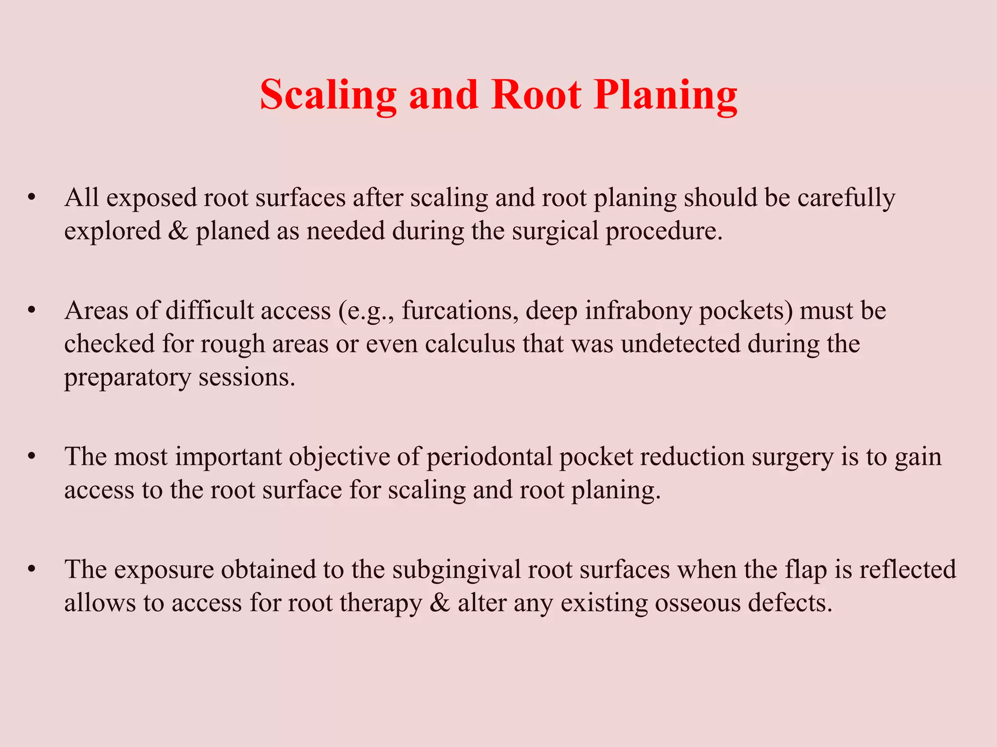 General principles of periodontal surgery | PPTX