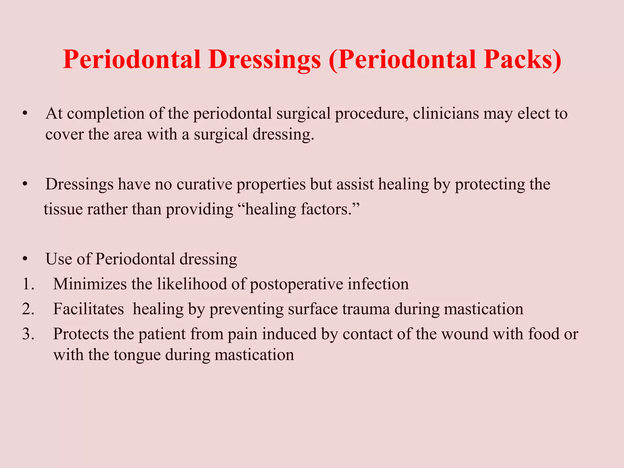 General principles of periodontal surgery | PPTX