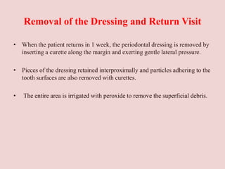 General principles of periodontal surgery | PPTX