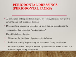 General principles of periodontal surgery | PPTX | Dental Health | Diseases and Conditions