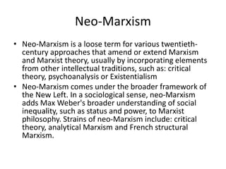 General principles of philosophy and political thought | PPTX
