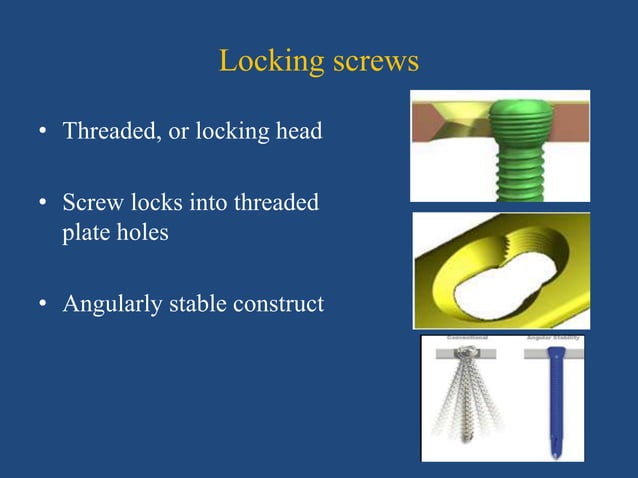 Plating principles in Orthopaedics | PPTX | Death, Injury, or Military ...