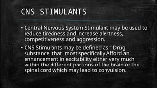 General Principles of Preclinical Screening of CNS stimulant and CNS ...