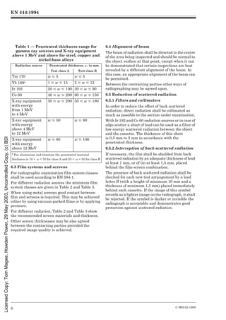 General principles of radiography bsen 444 | PDF