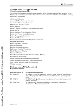 General principles of radiography bsen 444 | PDF