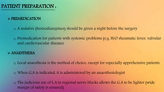 General principles of periodontal surgery | PPTX