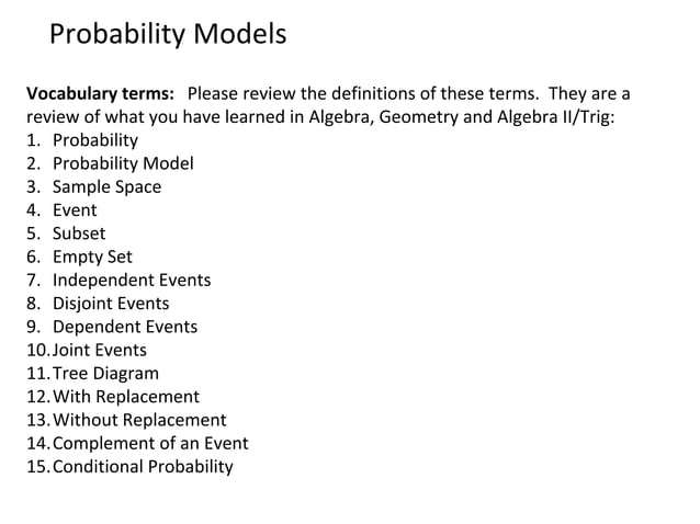 General probability rules | PPT