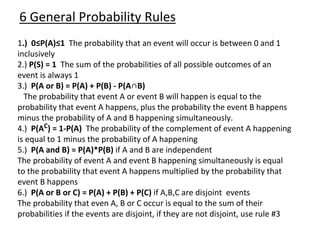 General probability rules | PPT