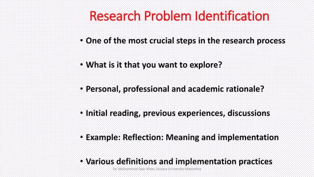 General process of social sciences research | PPT