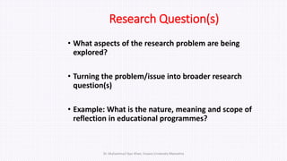 General process of social sciences research | PPT