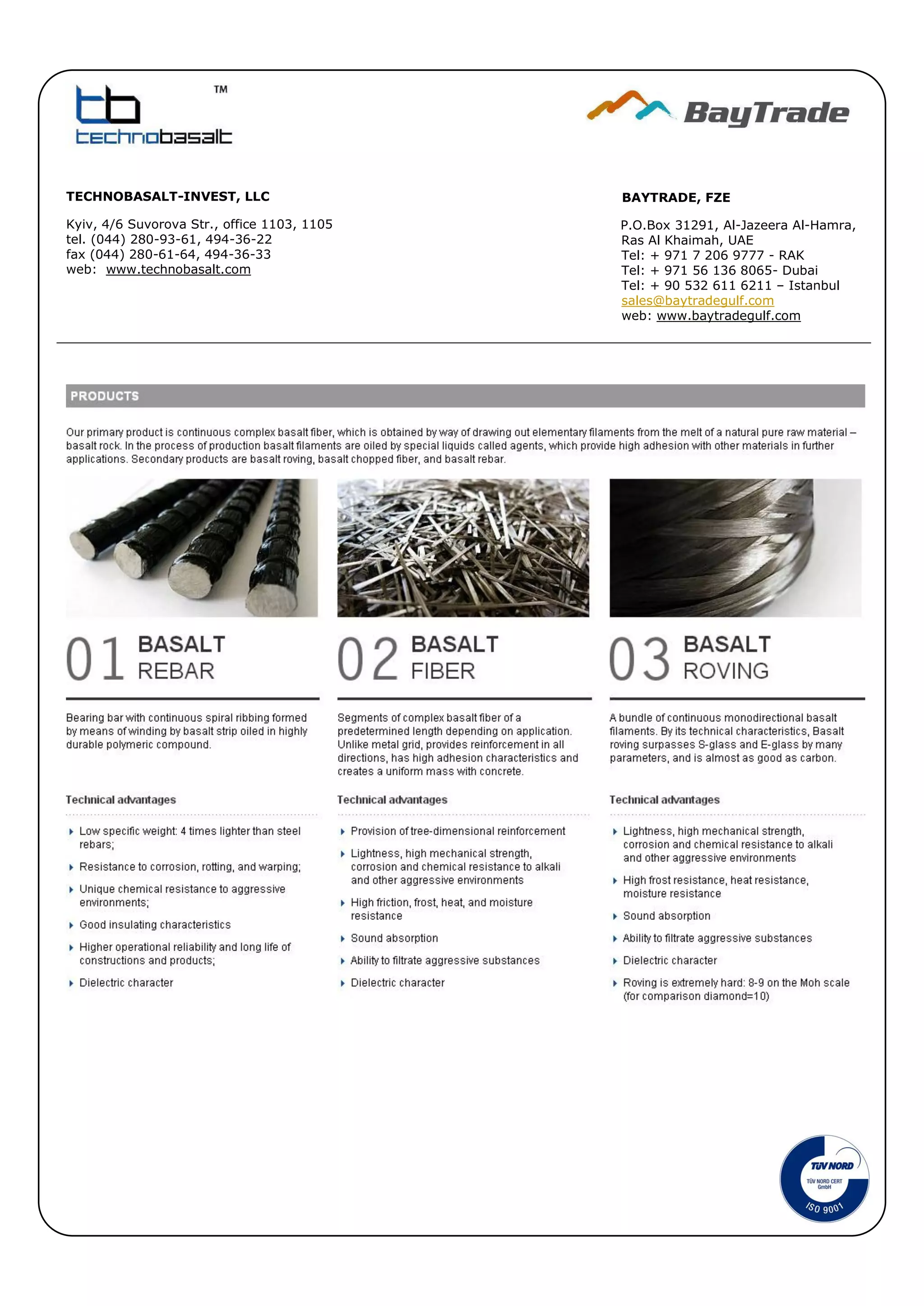 General product presentation_tb_btg | PDF