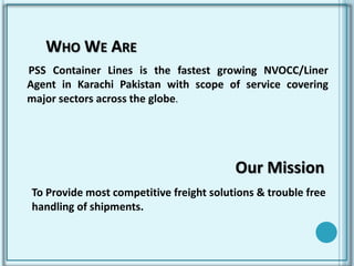 PSS Container Lines. | PPSX