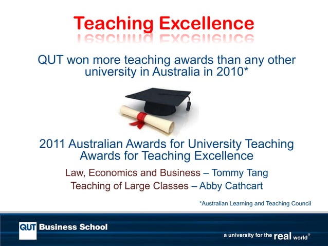 General Presentation - QUT Double Degree Programme | PPT