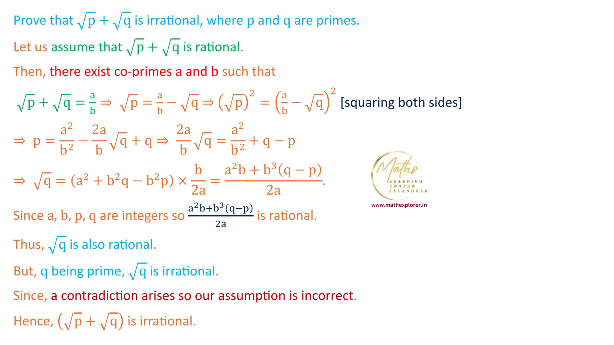 General proofs of irrational numbers.pdf