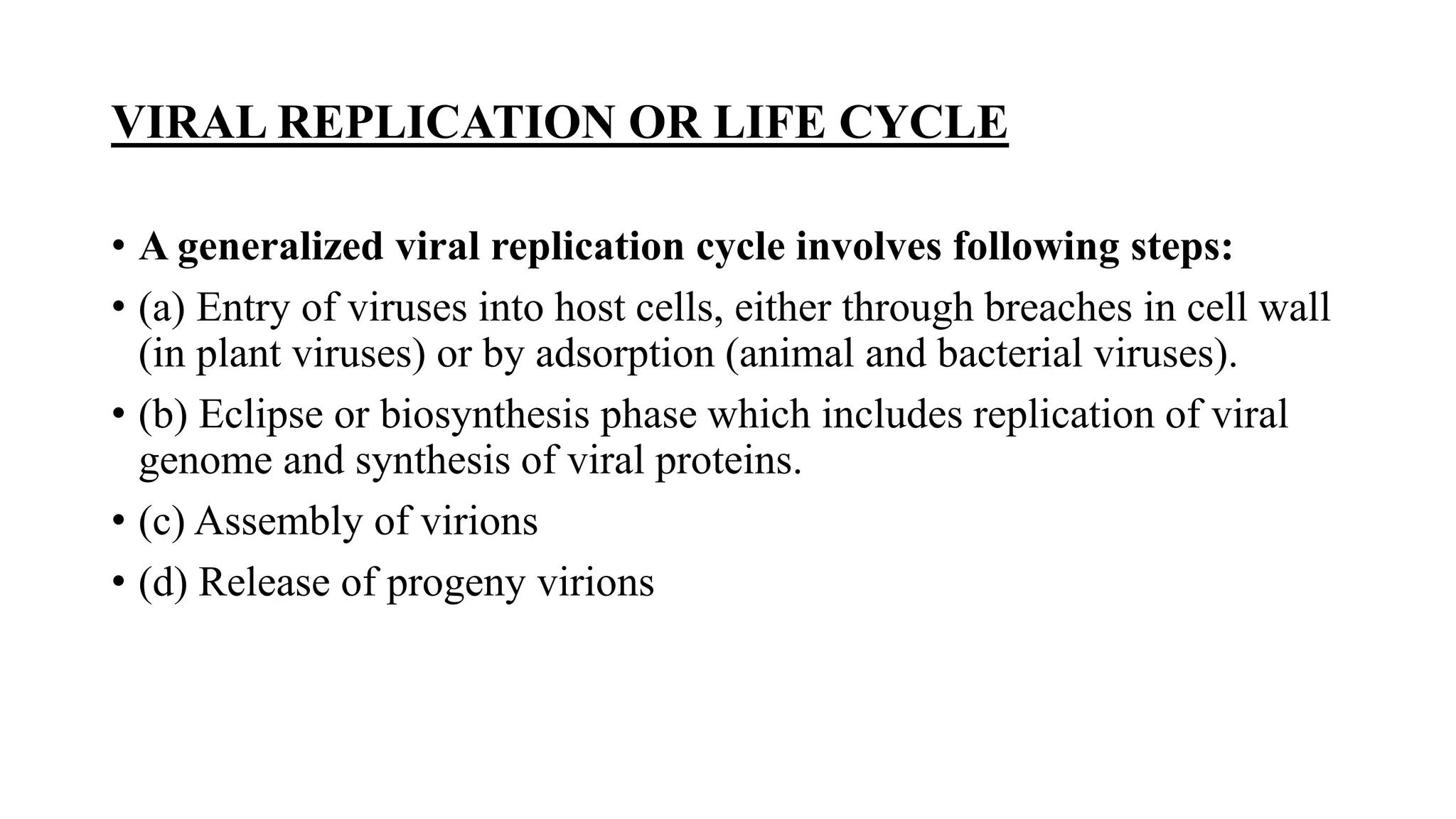 General properties of viruses | PPTX