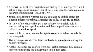 General properties of viruses | PPTX