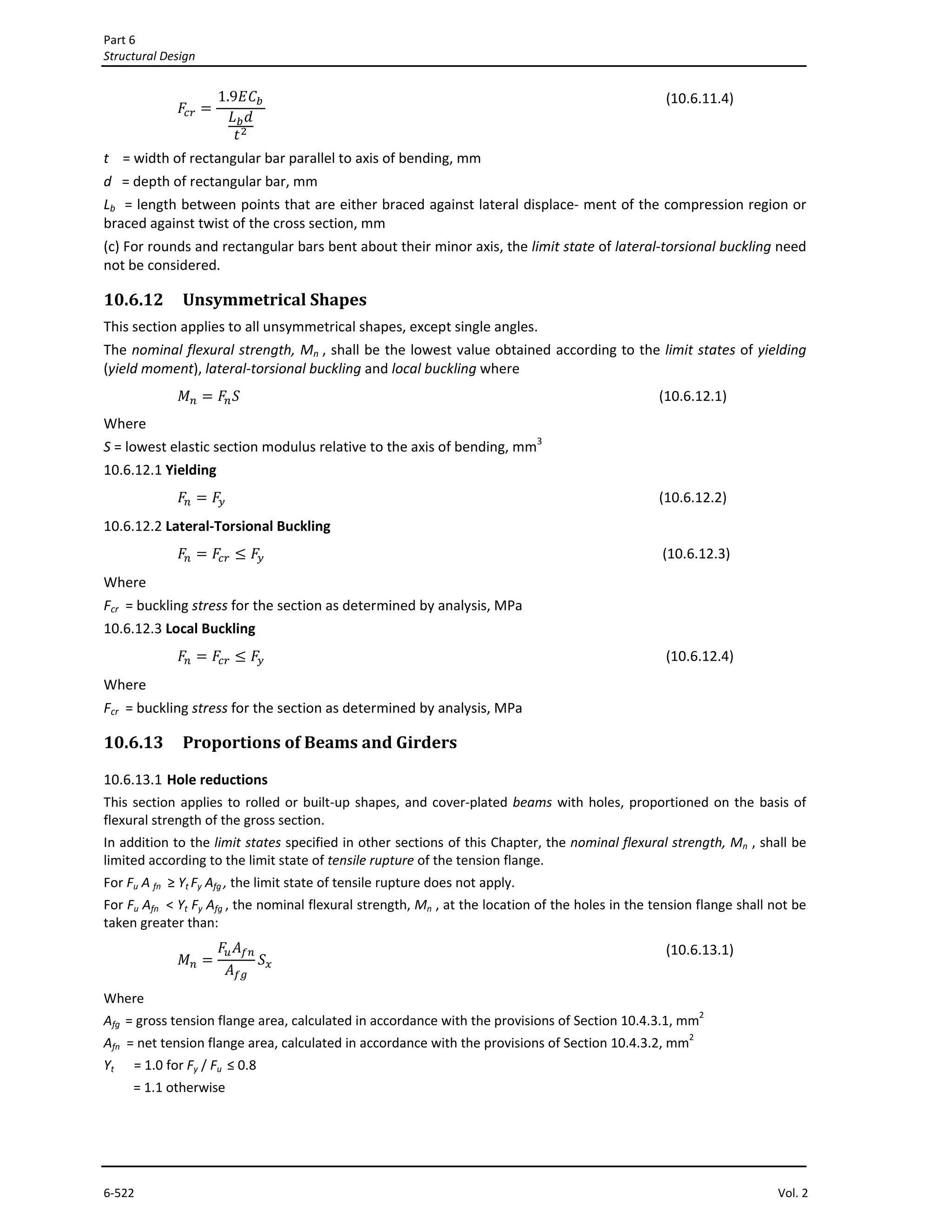 General provisions for structureal steel building and structure (bnbc ...