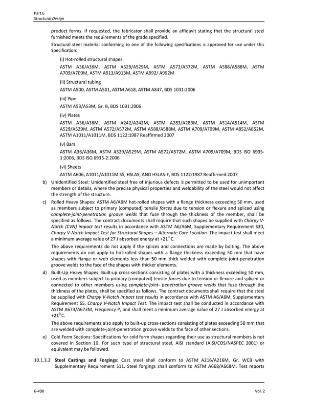 General provisions for structureal steel building and structure (bnbc ...