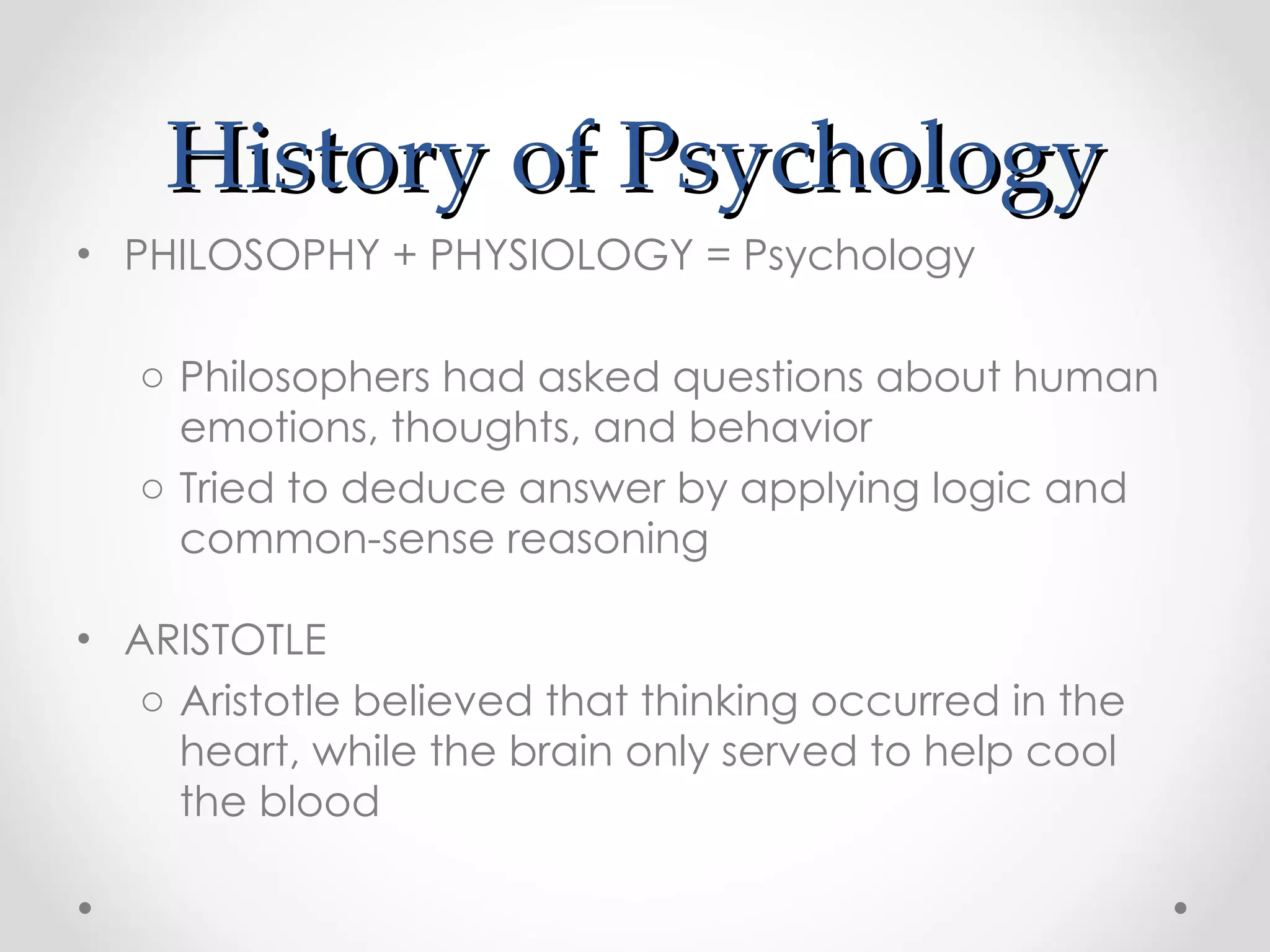 General psych intropart1 | PPT | Science