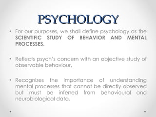 General psych intropart1 | PPT