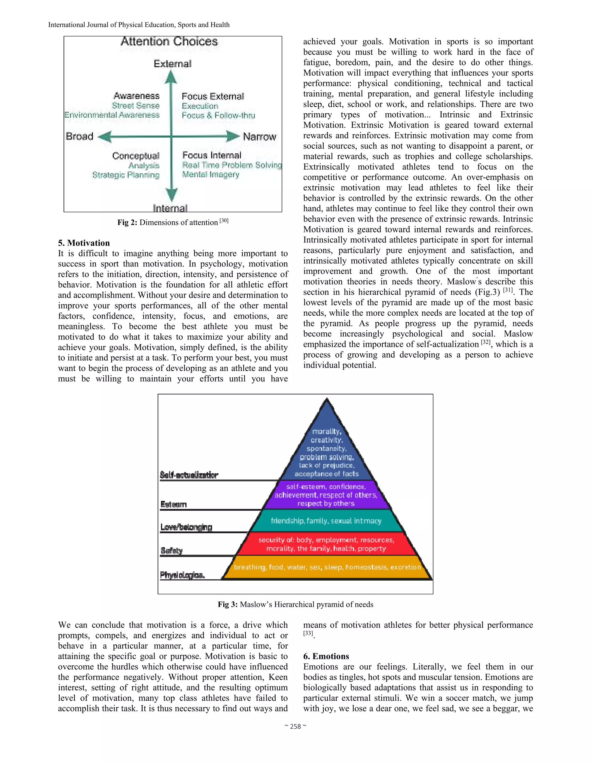 General psychological factors affecting physical education and sports. | PDF