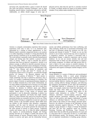 General psychological factors affecting physical education and sports ...